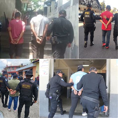 La PNC reporta capturas por portación ilegal de armas de fuego en