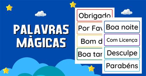 Palavras M Gicas Para Imprimir Em Pdf E Dicas De Atividades