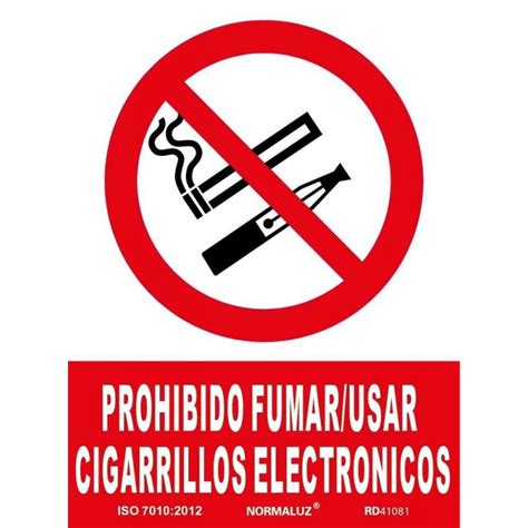 Se Al Pvc Prohibido Fumar Cigarrillo