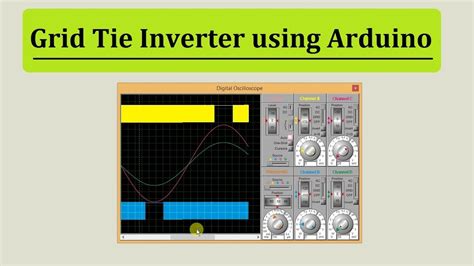 grid tie inverter using arduino youtube