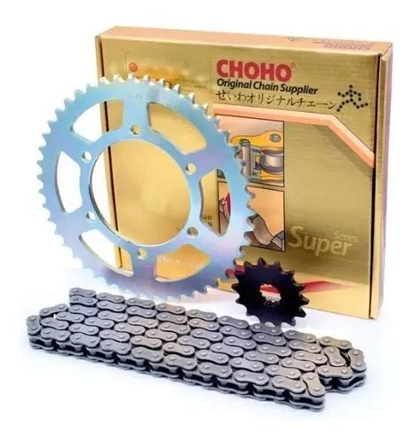 Kit Arrastre Choho Suzuki Gixxer Cadena Oring X Gold Env O Gratis