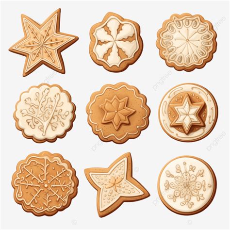 Classic Sugar Cookies Clipart Classic Sugar Cookies Dessert Biscuit
