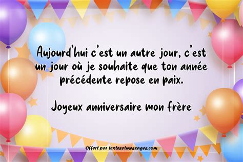 Arriba Imagen Carte Anniversaire Frere Fr Thptnganamst Edu Vn