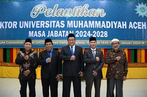 Majelis Diktilitbang PP Muhammadiyah Lantik Rektor Unmuha Masa Jabatan