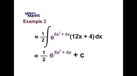 integration exponential functions youtube