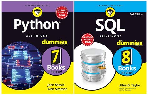Buy Python All In One For Dummies Sql All In One For Dummies Ed