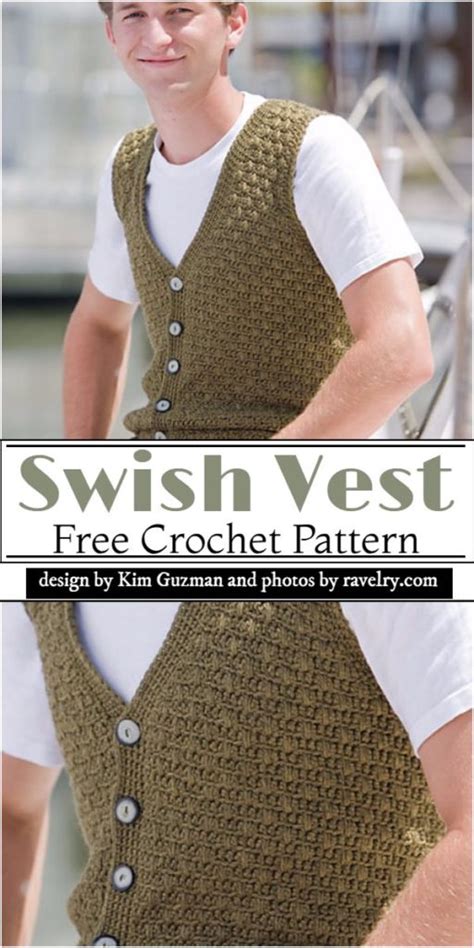 15 Free Crochet Vest Patterns