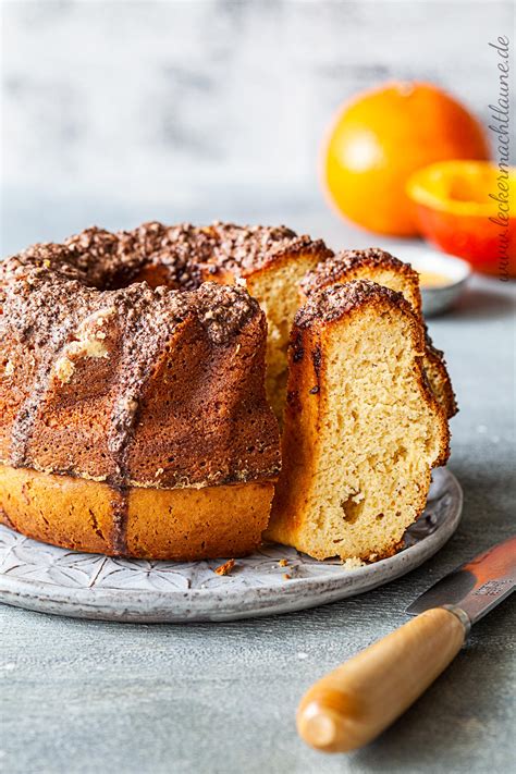 Orangen Gugelhupf Frisch Aus Dem Ofen Lecker Macht Laune