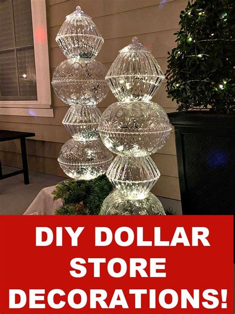 Make This Stunning Light Up Christmas Display From Dollar Store Bowls