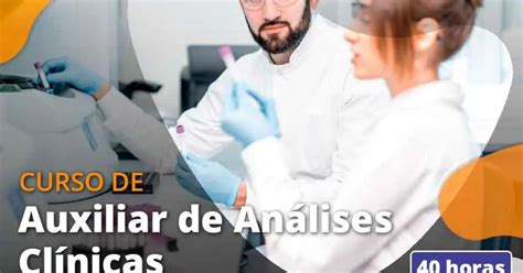 Curso de Auxiliar de Análises Clínicas Gratuito e Online