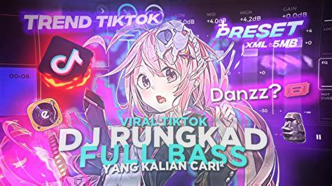 DJ RUNGKAD NINOY FVNKY VIRAL TIKTOK MENGKANE FULL BASS YouTube