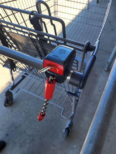 At Aldi You Can Use A Key To Get Past The Quarter Lock Just Take Your