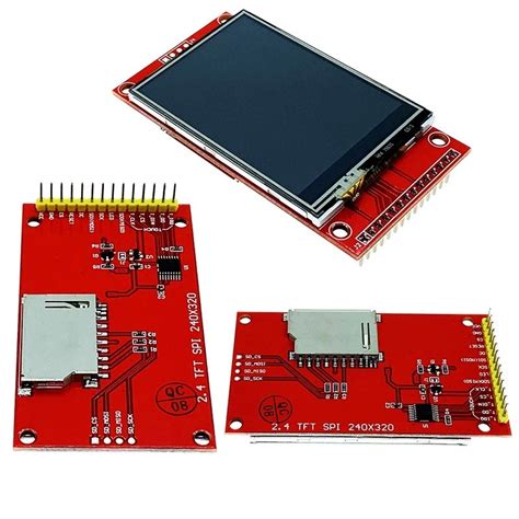 2 4 2 4 Inch 240x320 Spi Tft Lcd Serial Port Module 5v 3 3v Pcb
