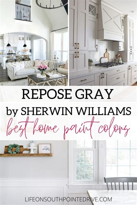 Repose Gray By Sherwin Williams The Best Home Paint Colors
