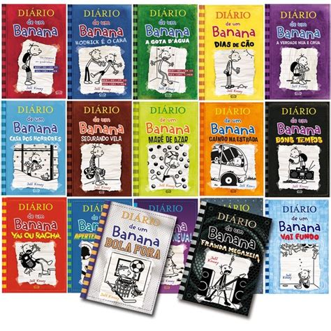 Coleção Diário de um Banana Todos os livros em Capa dura
