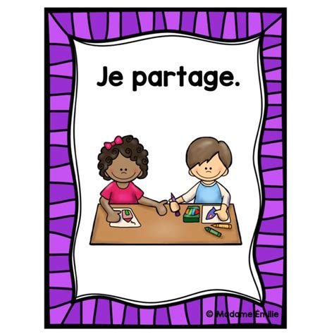 Règles de vie affichage et activités