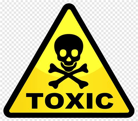 Red Toxic Symbol