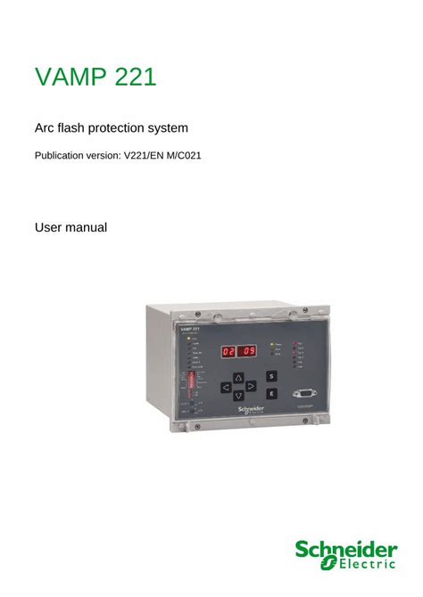 PDF Arc Flash Protection System Vamp DOKUMEN TIPS