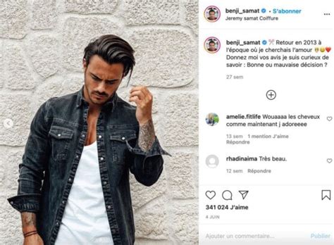 Benjamin Samat Son Baiser Fougueux Avec Sa Compagne Maddy Burciaga