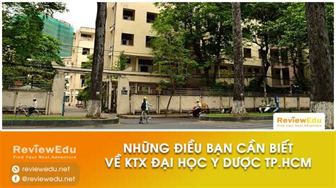 Review Ký túc xá Đại học Y Dược TPHCM Đơn xin vào cơ sở vật chất bao