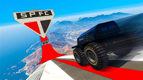 GTA 5 Online CORRIDA VAI E VEM do SÃO PAULO TIME DE FUTEBOL E