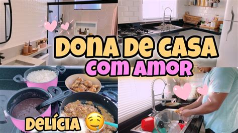 ROTINA DE DONA DE CASA LIMPEZA E ORGANIZAÇÃO DO LAR ALMOÇO