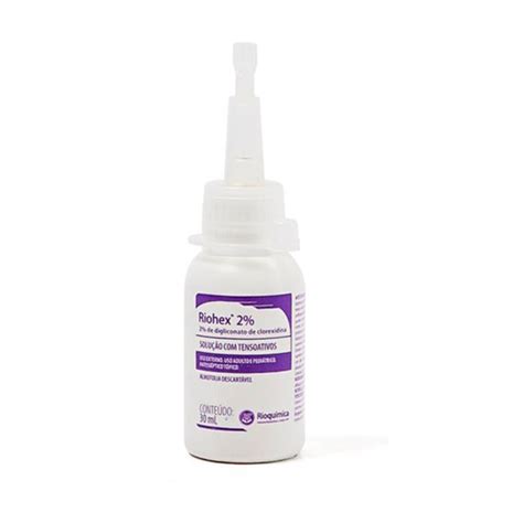 Antisséptico Clorexidina Riohex 2 Degermante 100Ml RIOQUÍMICA