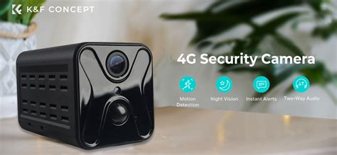 4G Mini Kamera mit Live Übertragung auf Handy KENTFAITH