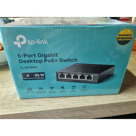 Tp Link Tl Sg P Port Gigabit Desktop Switch With Port Poe