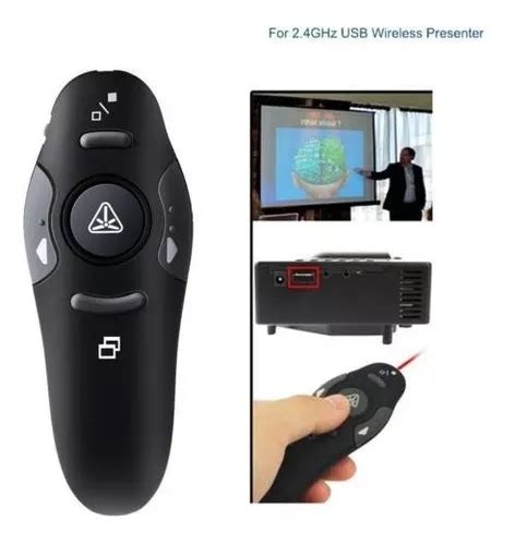 2 4ghz Inalámbrico Usb Powerpoint Presentador Remoto Rf Cont Cuotas