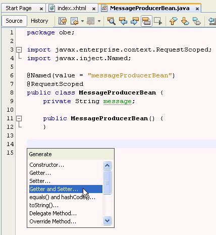Creating A Simple Java Message Service Jms Producer With Netbeans And