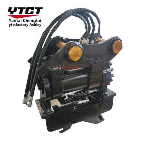 Ytct 180 Degree Hydraulic Tilt Rotator Quick Coupler For Excavator
