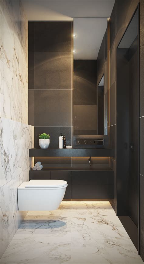Modern Minimalist Style Bathrooms