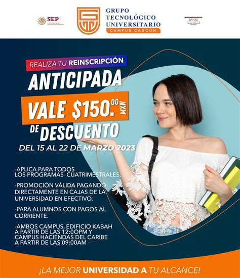 GTU Campus Cancún E LEARNING REINSCRIPCIÓN