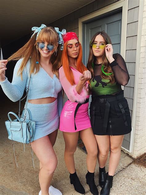 Powerpuff Girls Powerpuff Girls Halloween Costume Halloween Outfits