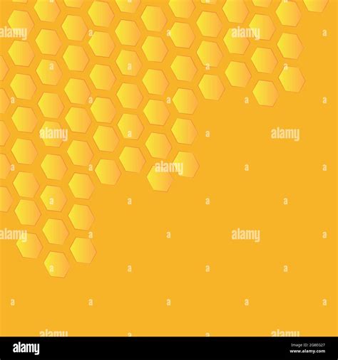 panal amarillo panal monocromo para miel Patrón de formas geométricas