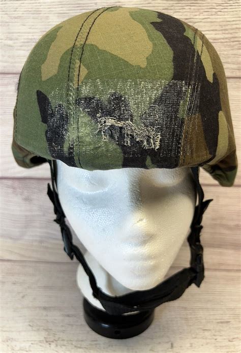 US Army Military PASGT Made With Kevlar Ballistic Helmet Small W
