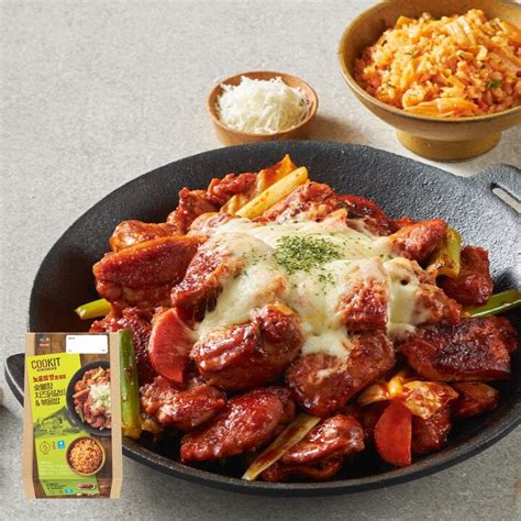 CJ직배송 오반장 특가 쿡킷 숯불향 고추장삼겹살 구이 숯불향치즈닭갈비835G 냉동 신세계적 쇼핑포털 SSG