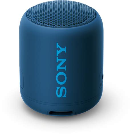 Sony Extra Bass Portable Speaker With Bluetooth SRSXB12B Blue BIG W