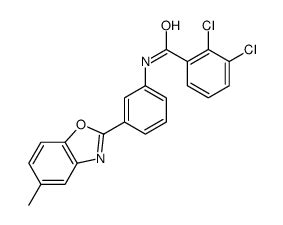 CAS 6418 95 7 2 3 Dichloro N 3 5 Methyl 1 3 Benzoxazol 2 Yl Phenyl