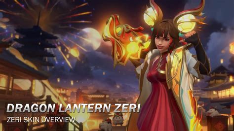 Dragon Lantern Zeri Skin Preview Wild Rift YouTube