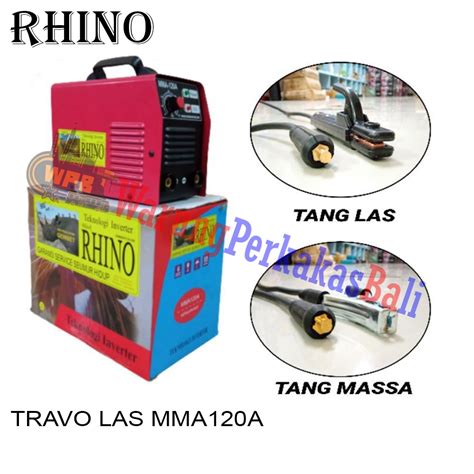 Jual RHINO 900 Watt Inverter Welding Travo Las MMA120A RED Mesin Las