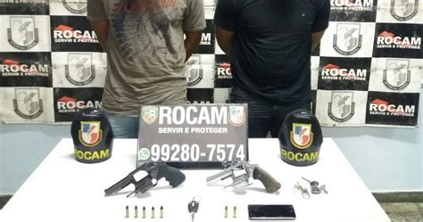 Dupla Presa Armas E Carro Roubado Na Zona Centro Sul De Manaus