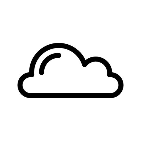 nube icono vector símbolo diseño ilustración 26627338 Vector en Vecteezy
