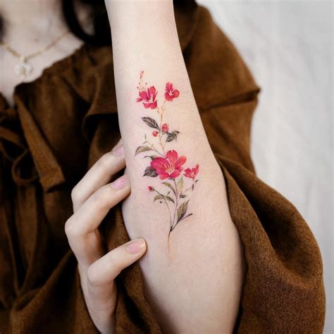 Top 100 Tatuajes De Flores Abzlocal Mx