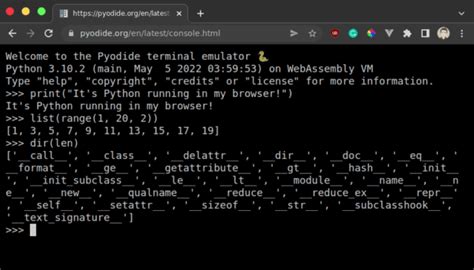 pyscript run python in your browser including numpy and pandas