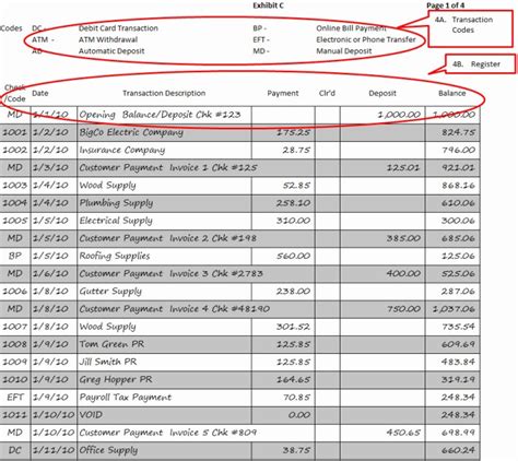 Checkbook Register Worksheet Answer Key Keira