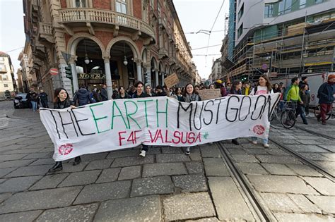 Fridays For Future Global Strike For Climate A Torino