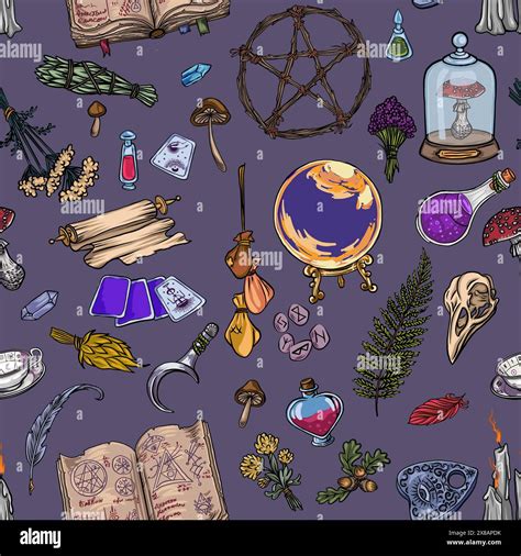 Witchcraft Magical Background For Witches And Wizards Wicca And Pagan
