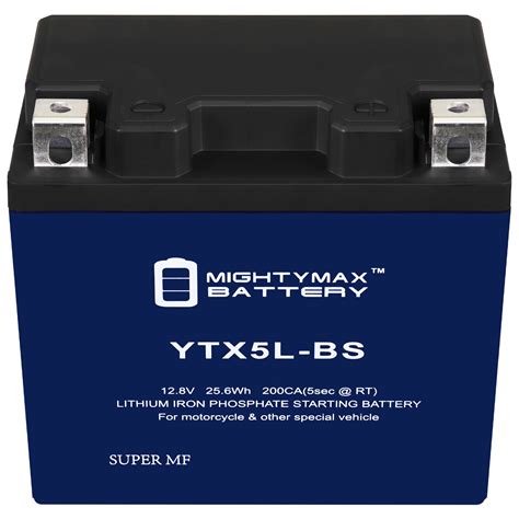 Mighty Max Ytx L Bs Lithium Battery Replaces Yamaha Bws